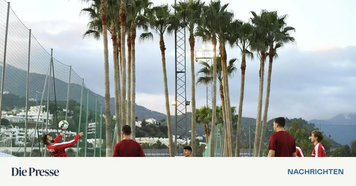 Training unter Palmen: ÖFB-Team feilscht an der EM-Taktik – DiePresse.com